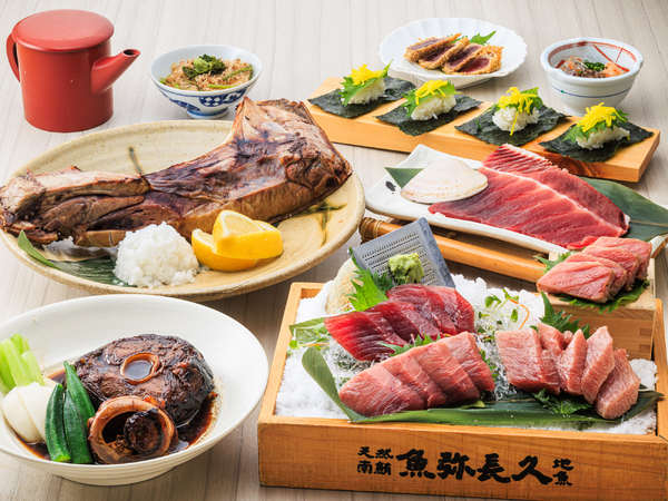 名物！鮪尽くしコース7,000円(税込) - NASUBIナビ | 静岡の食事･宴席･接待【公式】なすびグループ